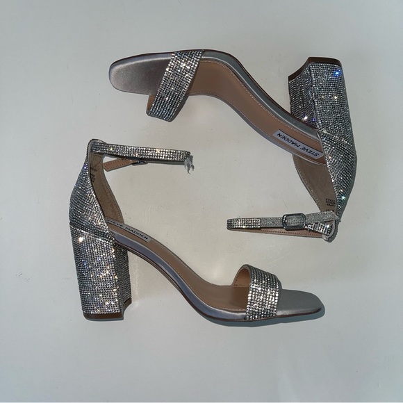 Steve Madden | Shoes | Steve Madden Spark Rhinestones Crystal ...